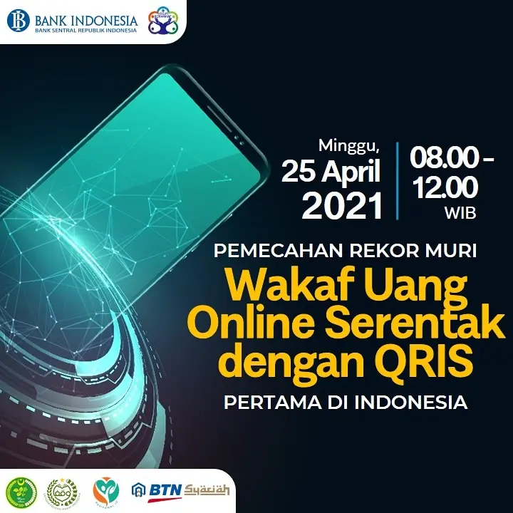 PEMECAHAN REKOR MURI WAKAF UANG ONLINE SERENTAK DENGAN QRIS | Artikel ...