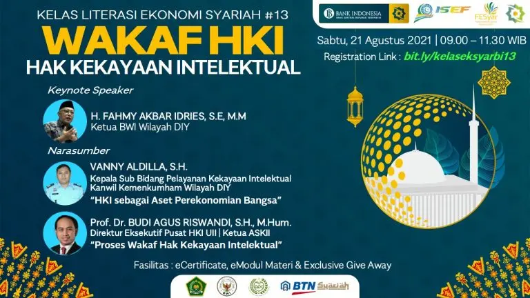 WAKAF HAK KEKAYAAN INTELEKTUAL | Artikel | YEWI