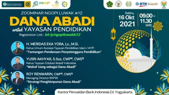 NGOPI LUWAK #12 – “Dana Abadi Untuk Yayasan Pendidikan” | Artikel | YEWI